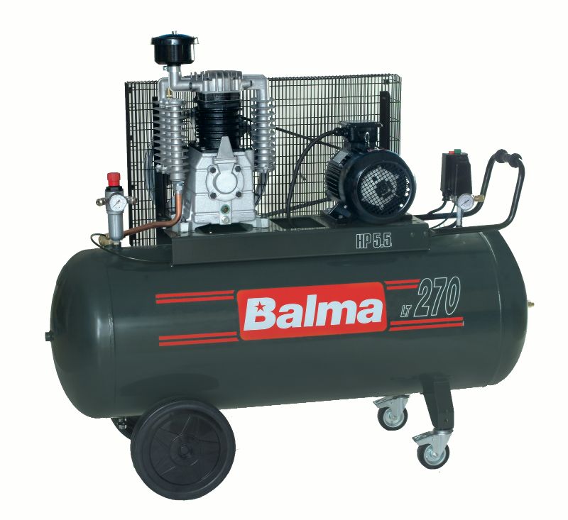 Belt driven double stage air compressors NS29 and NS39 series - Balma ...
